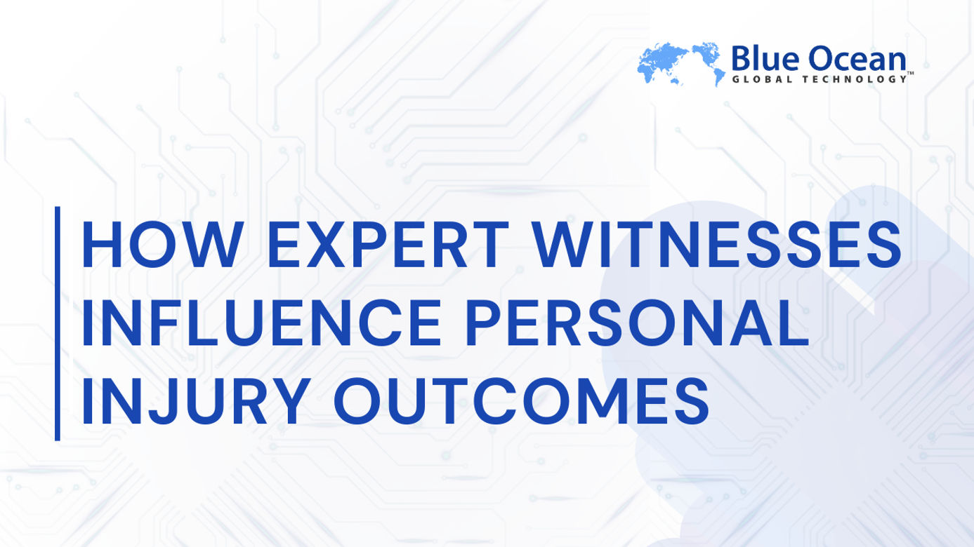 The Role of Expert Witnesses in Personal Injury Cases